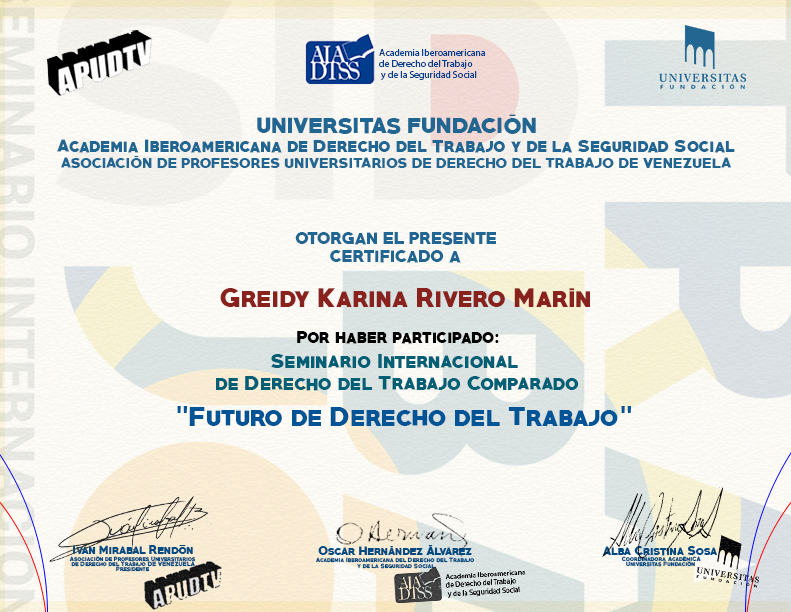 Universitas Space: Greidy Karina Rivero Marín | Universitas Space